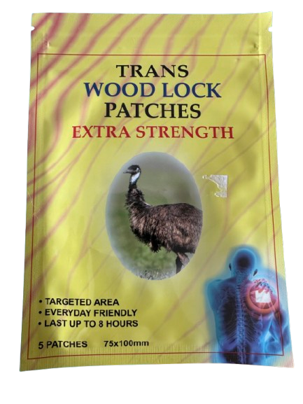 Trans Wood Lock Patches (Extra Strength) – Traditional Herbal Store